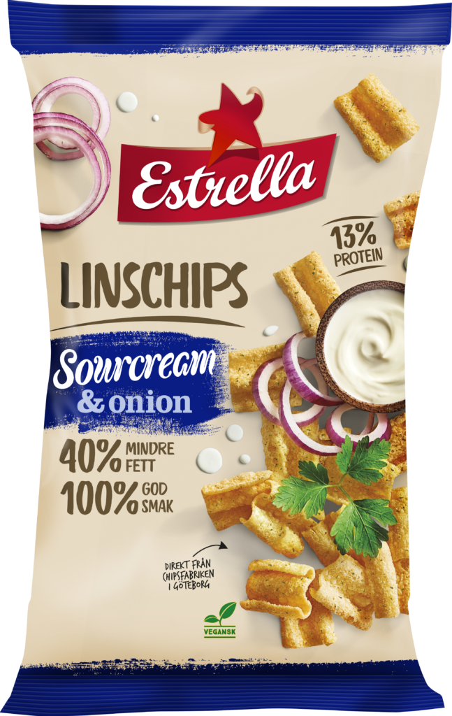 När lanserades Estrella Linschips? - Estrella