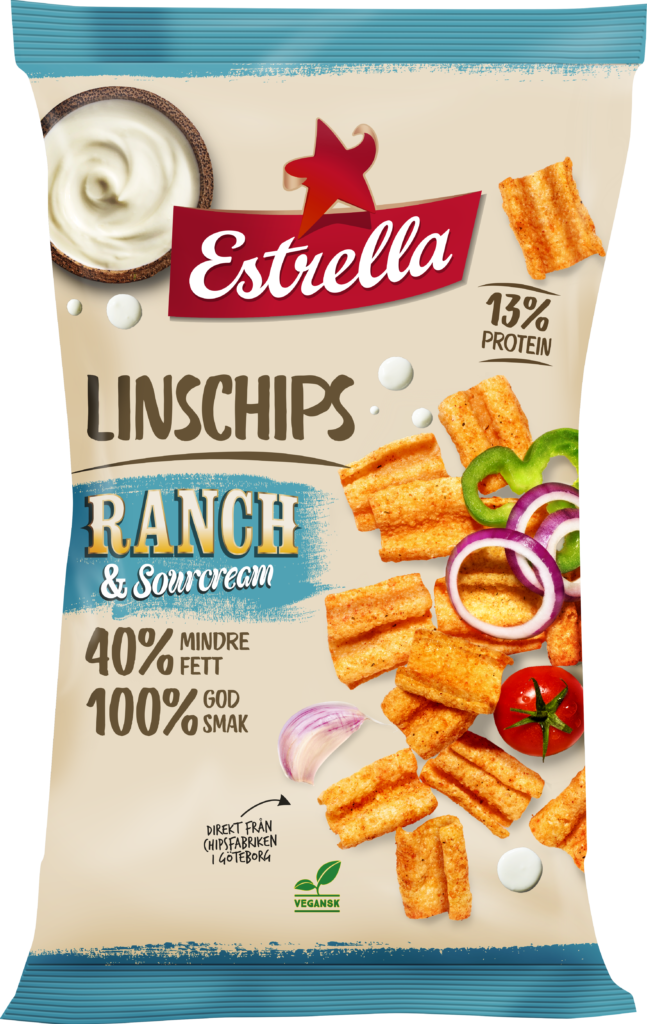 Linschips Ranch & Sourcream - Estrella