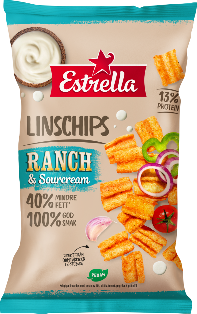 Linschips Ranch & Sourcream - Estrella