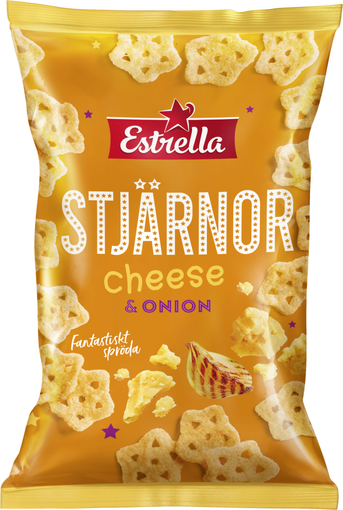 Stjärnor Cheese & Onion - Estrella